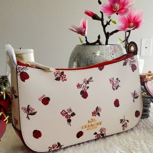 Coach | Bags | New Coach Ladybug Floral Print Crossbody Purse Bag ...